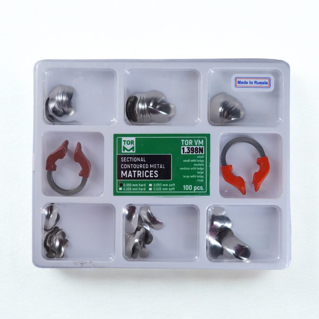 Set of Sectional Contoured Matrices № 1.398 100 pcs - Niti